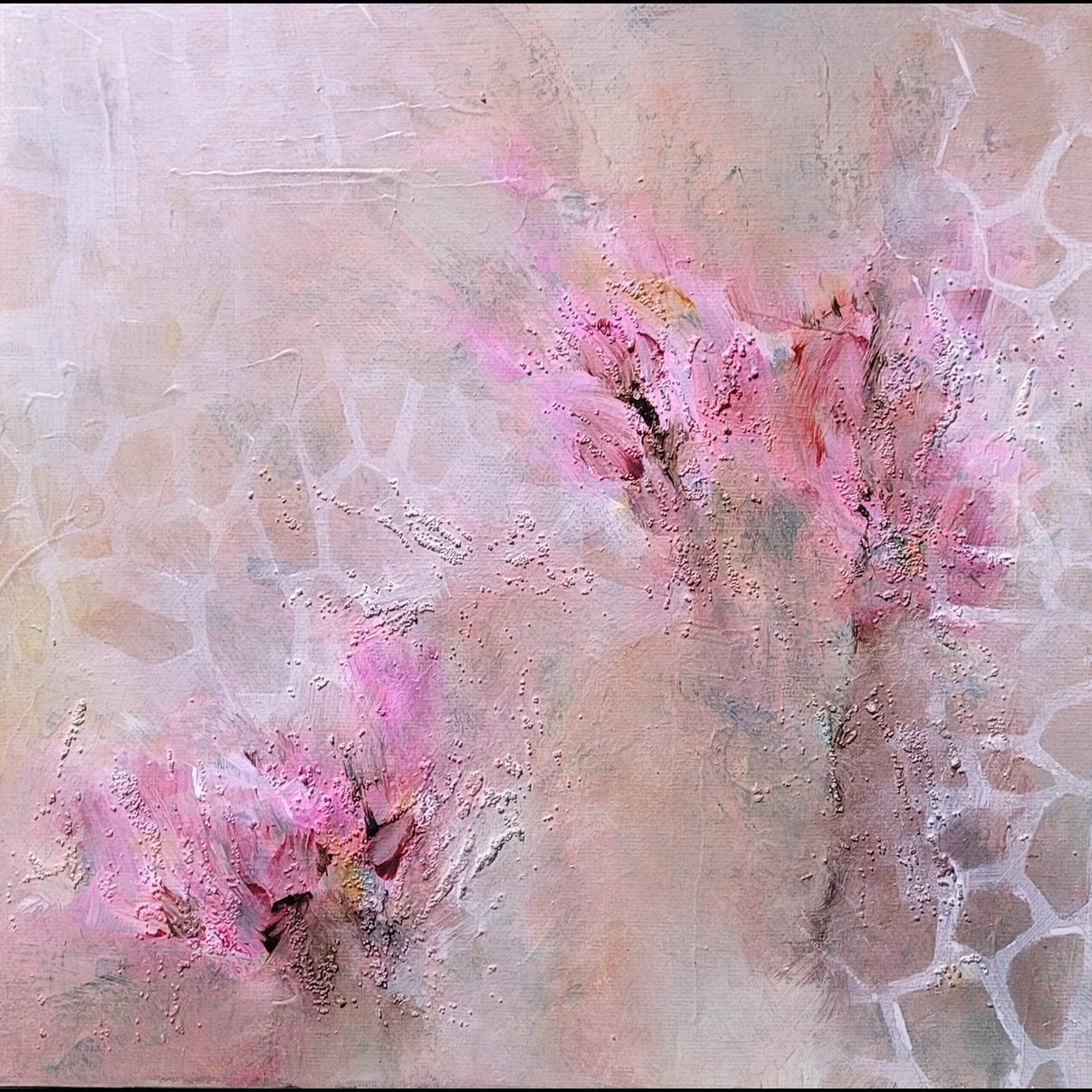 Sheri Peters - Soft glow - Acrylic on canvas, black edges – Square Foot ...